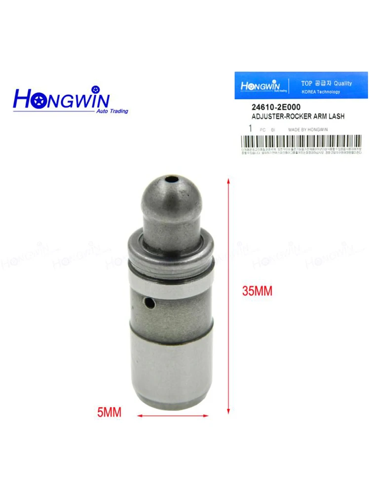 正品开: 24610-2e000 Hl调节器-摇臂/h用于现代伊兰特拉索纳塔图森kkia Soul Optia 11-18的液压气门挺杆 ...