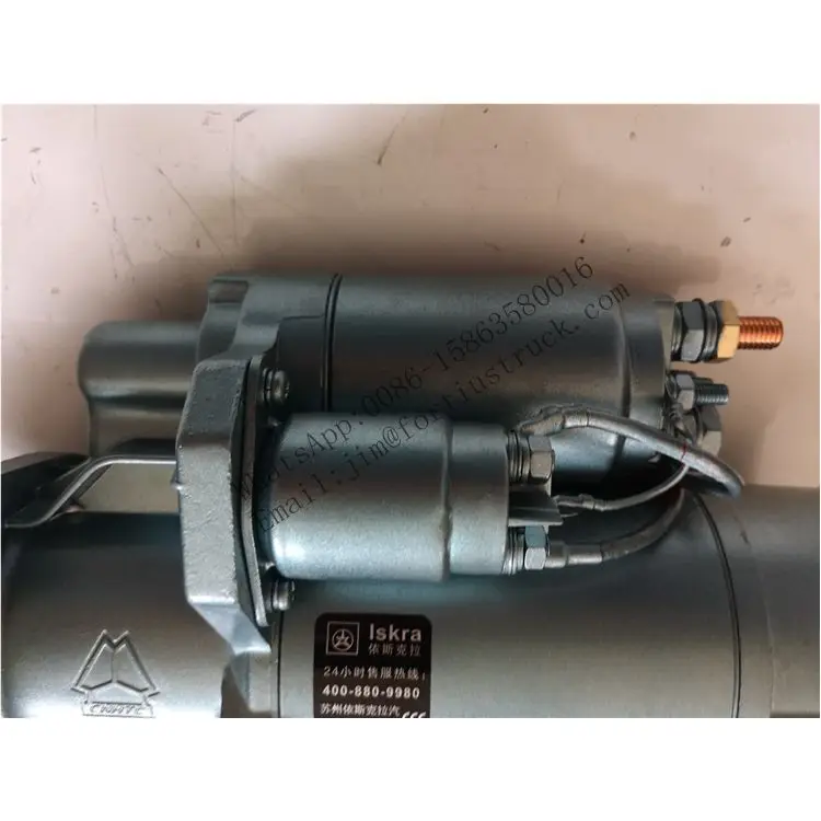 VG1560090001 24V Starter Motor for Sinotruk Howo Parts WD615 Engine ...