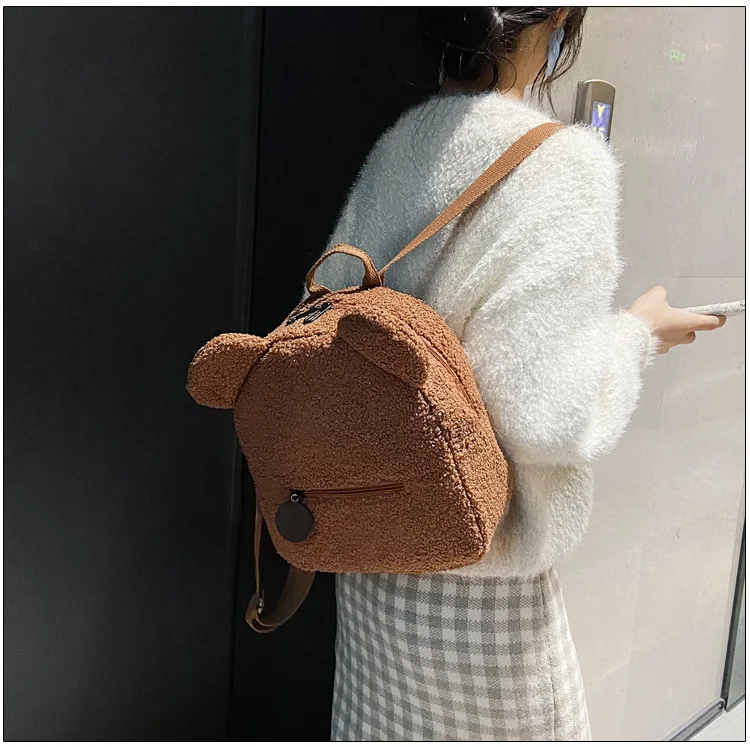 Custom Plush Teddy Bear Backpack for Kids - Cute & Durable