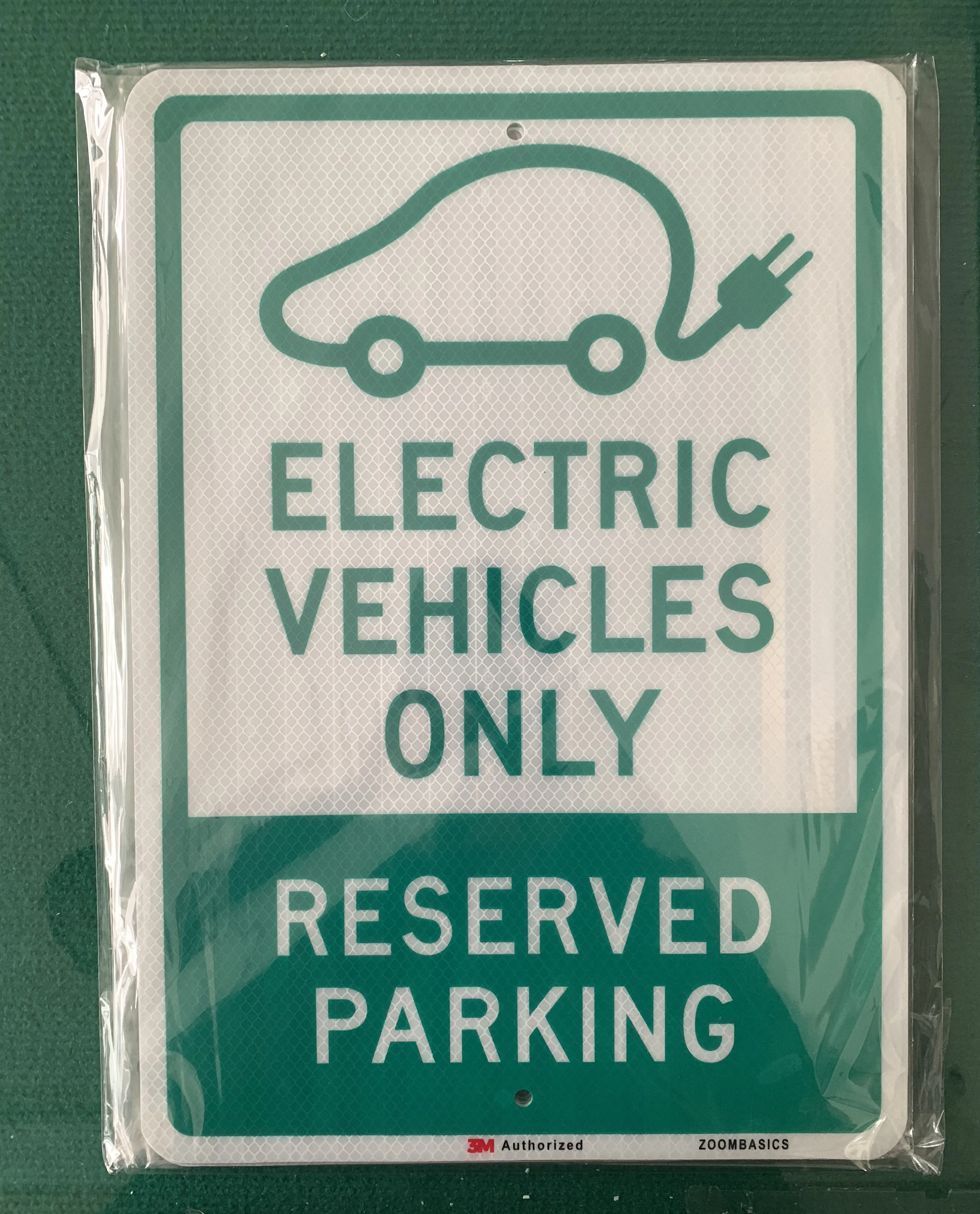 Custom Design Reflective Plastic Pvc Aluminum Street Parking Sign Road ...