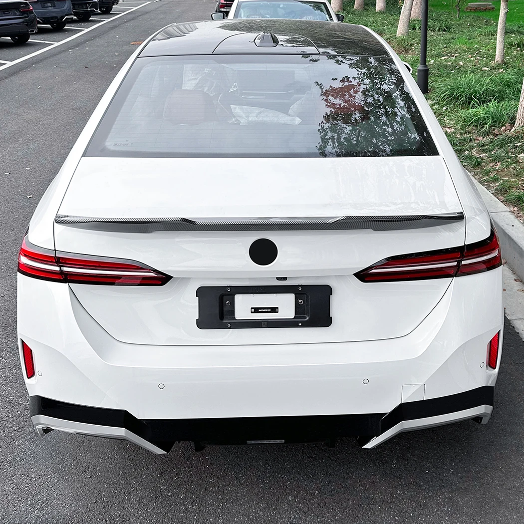 Glossy Black PSM Spoiler Wing Spoiler for BMW Series 5 G60 2024+ 525i ...