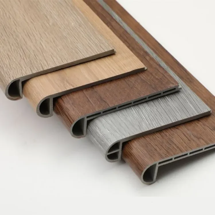 Eased Edge WPC Stair Treads for Outdoor Steps - OEM | Wholesale