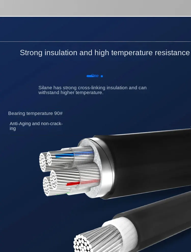 Jklyj Single-core Aluminum Cable Wire 16mm2 25mm2 35mm2 50mm2 -500mm2 ...