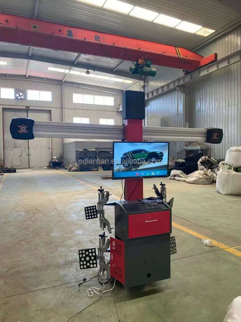 4 Wheel Aligner/ Wheel Alignment Turntable Plate/ Calibration Bar For ...