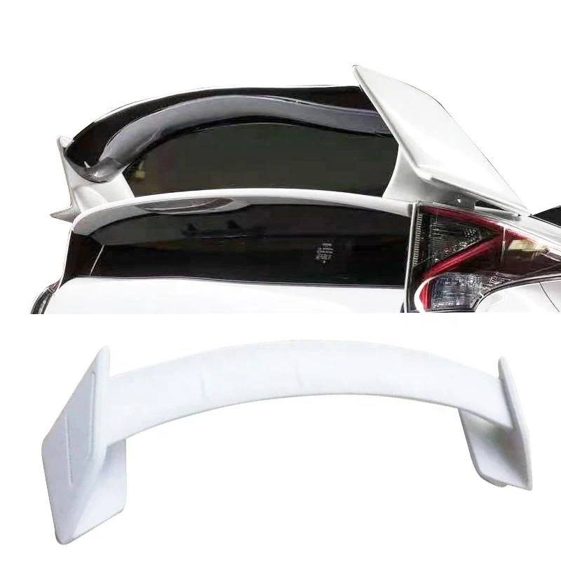 Car Big Rear Spoiler For 2009-2015 Toyota Prius Modified Spray Paint ...