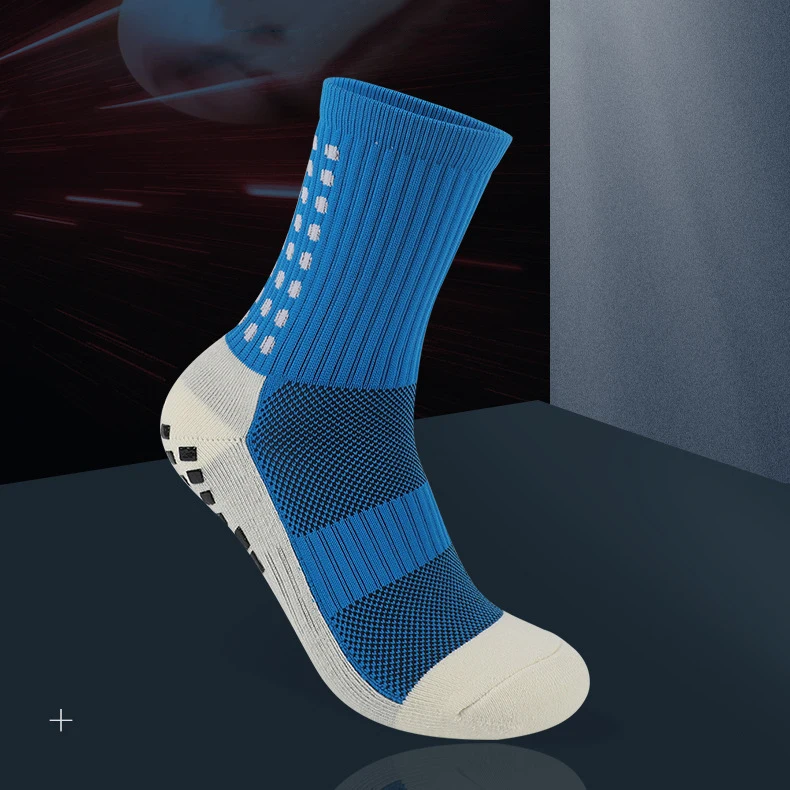 Custom Sports Non Slip Soccer Knitting Anti Slip Breathable Grip ...
