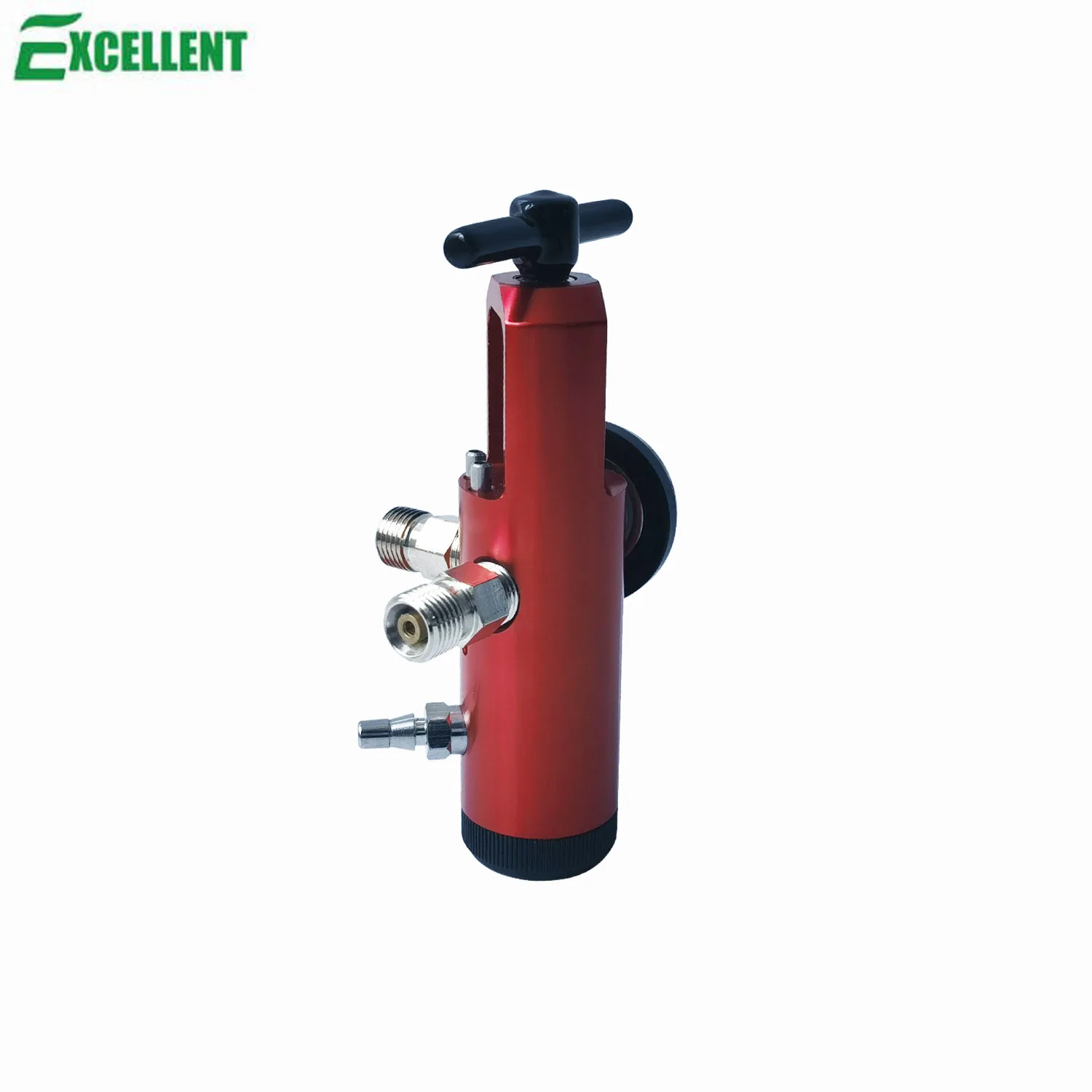 Red Color Medical Click Style First Aid Cga870 Oxygen Tank Regulator 0 ...