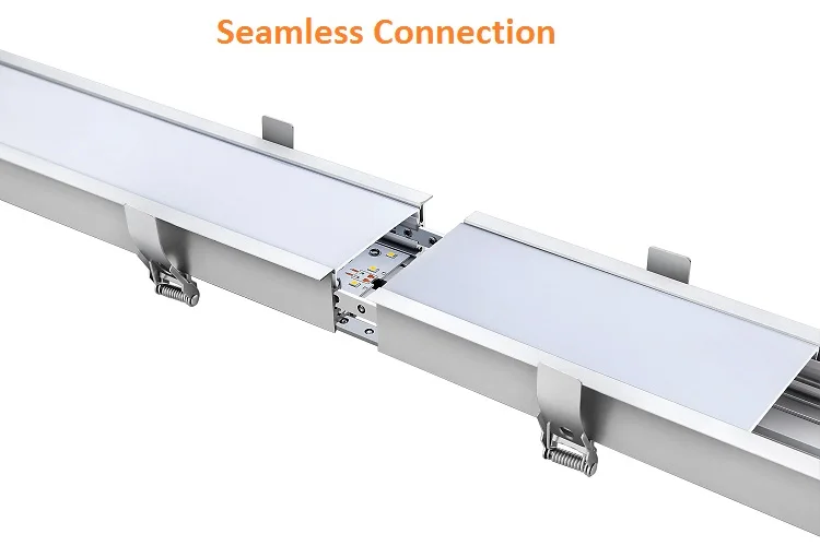 Aluminum Shell Ceiling Embedded Surface Mounted Linkable Recessed Led ...