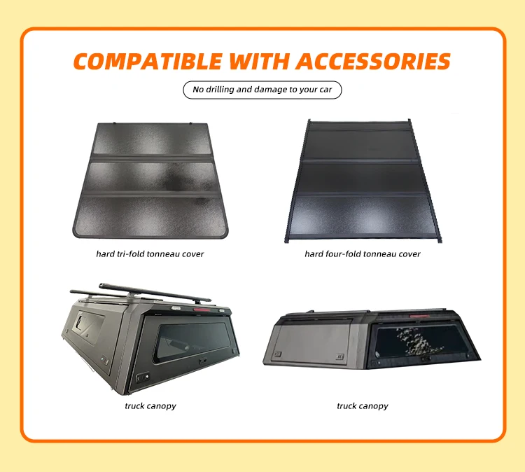 Pickup Canopy Truck Topper Camper Shell for Toyota Tacoma