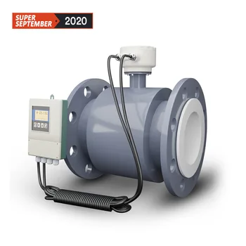 220v Rs485 4-20ma Output Digital Dn80 Electromagnetic Flow Meter Price Water Medidor De Flujo ...