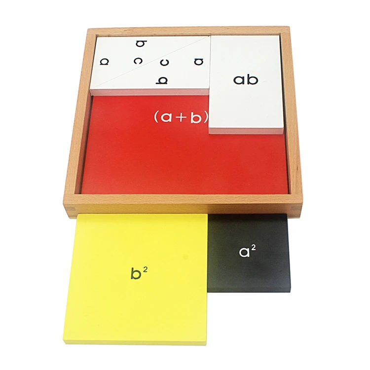 Wooden Toy Montessori Pythagorean Theorem Board Math Formula Learning ...