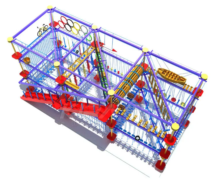 Zip Line Roller Coaster - Customized Fun for Adventure Parks