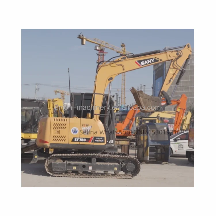 Original 2021 Sany Sy75c Used Excavator Sany Sy75c Excavator Sany 75 ...