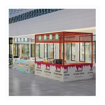 Outdoor Market Stall Steel Design Commercial Street Booth Display Stand ...