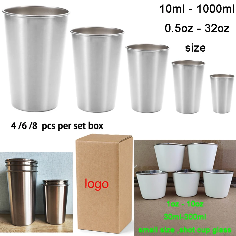 Custom Color Changing Stacking Aluminum Beer Cups