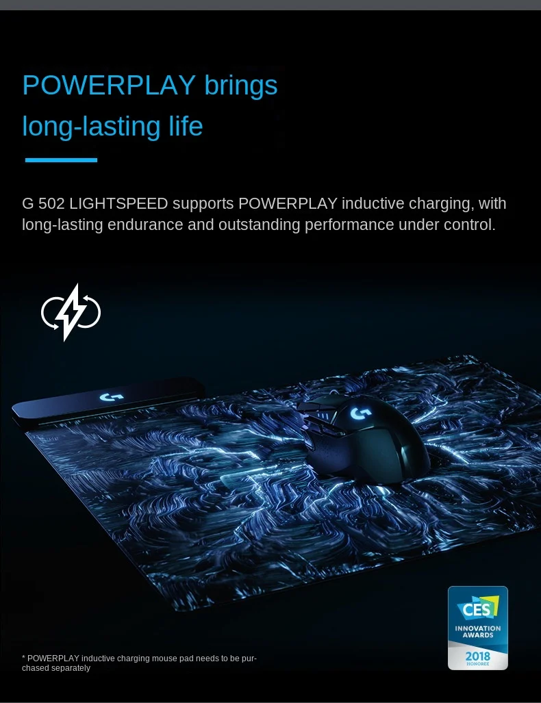 Wireless Gaming Mouse Creator Gaming Charging Mouse For Logitech G502 ...