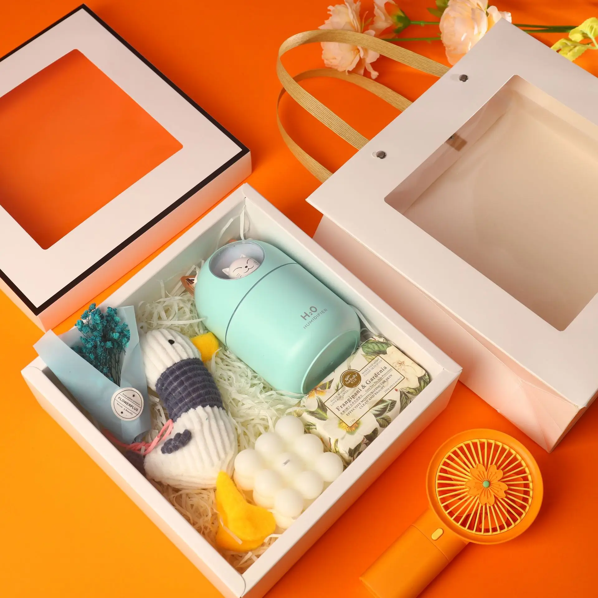 Luxury Cardboard Paper Packaging Box And Bag Valentines Day Custom Gift ...