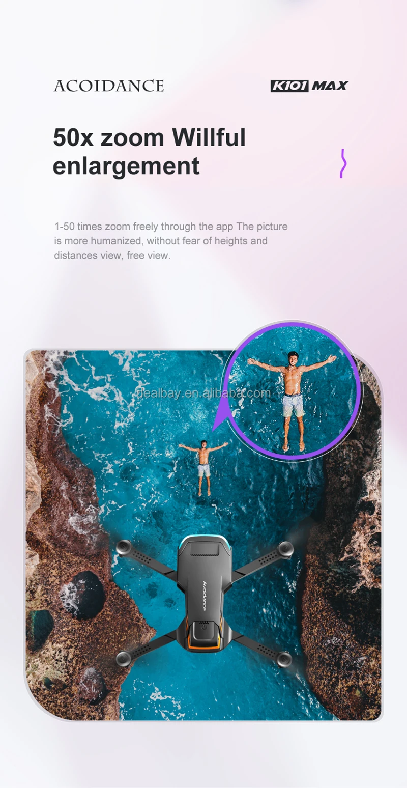 New K101 Max Mini Drone Dual 4k Hd Camera Optical Localization Drones ...
