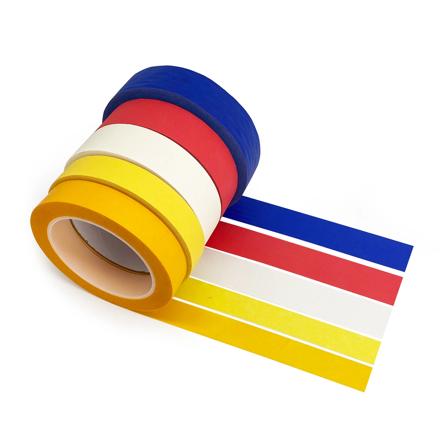 Jumbo Roll Double Sided Polyester Yellow Masking Tape 50m-Heat ...