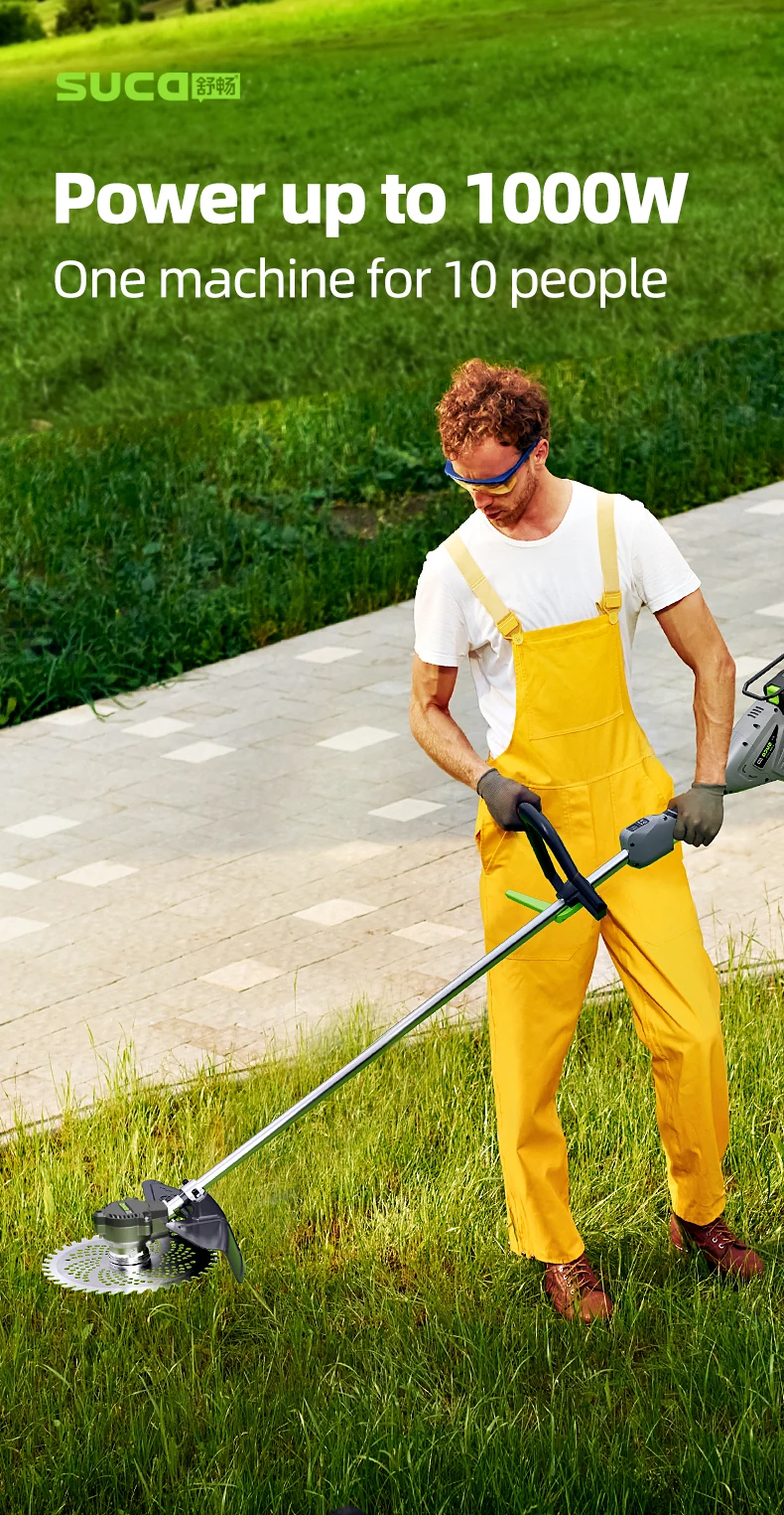 SUCA SC-6201 High Power Cordless String Trimmer - 40V Lithium