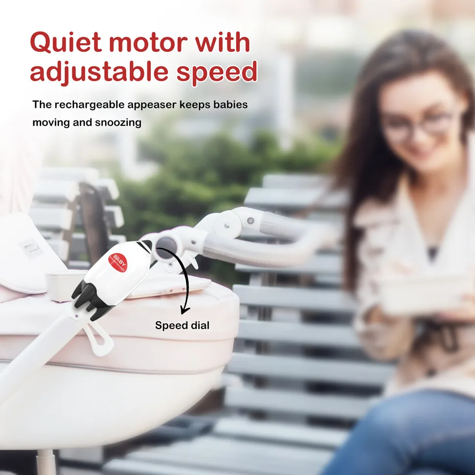 2024 New Baby Product Portable Automatic Baby Stroller Rocker ...