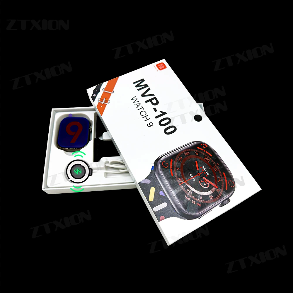 Original Full Screen Smartwatch Mvp-100 Ultra Smart Watch Series 9 S8 M59 Ultra 49mm Double ...