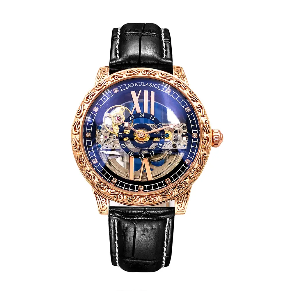 PSD-M353 Watch - Large Number 360 Skeleton Dial & Case Back