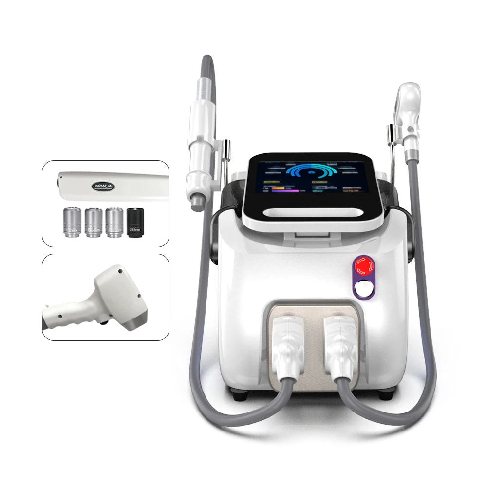 Newest Portable 2 In One 808 Diode Laser Pico Laser Hair Tattoo Removal ...