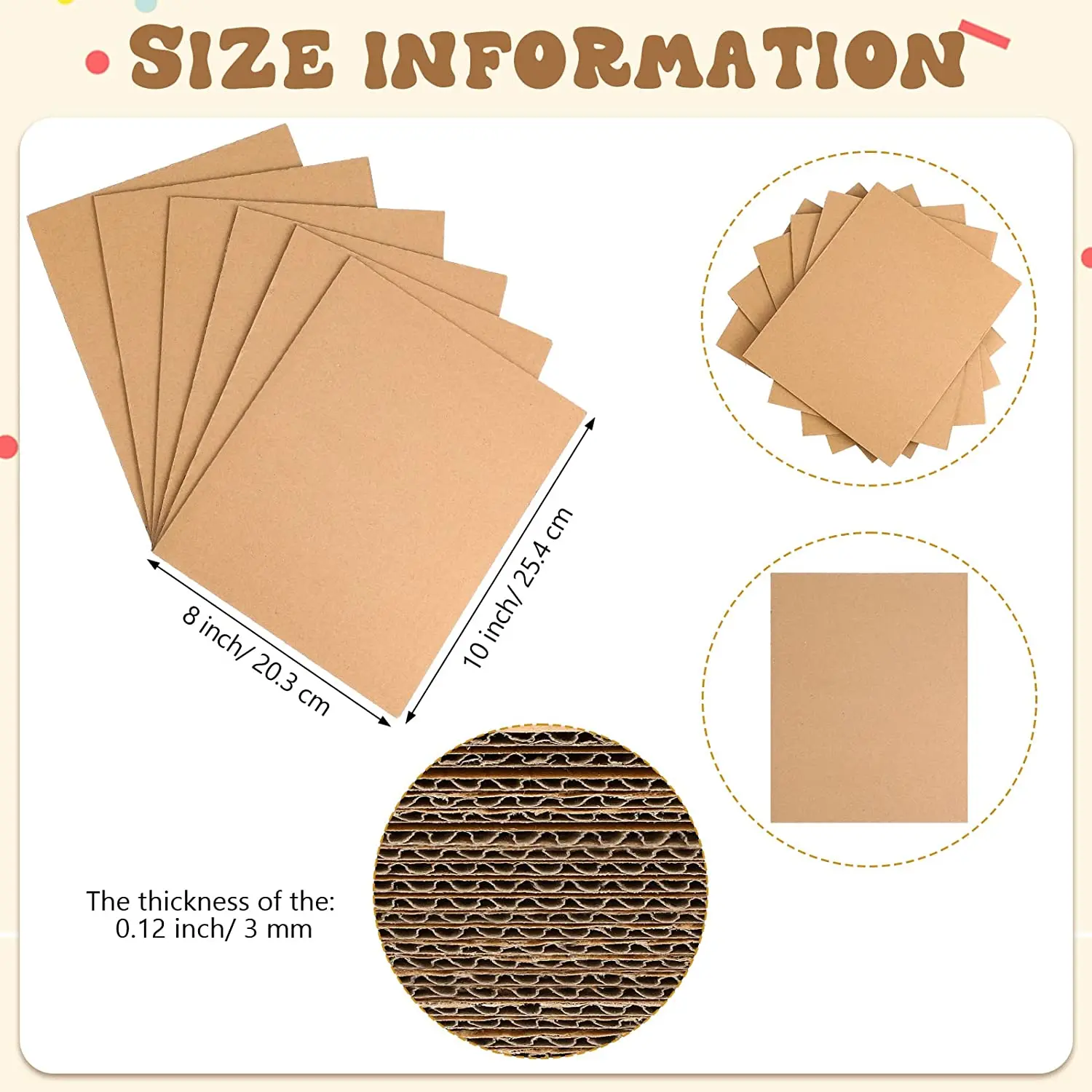 Kraft Paper Corrugated Cardboard - Durable & Versatile