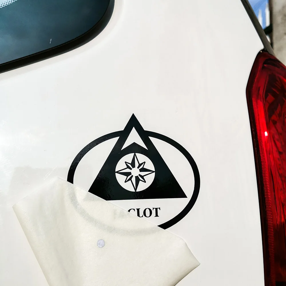 Custom Weatherproof Car Window Stickers - Durable & UV Resistant