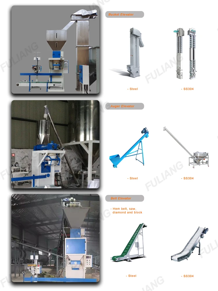 5kg 10kg 15kg 20kg 25kg Automatic Bagger Pellet Granule Packing Rice ...