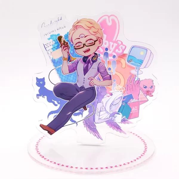 Customized Single/Double Sides Kawaii Japan Character Plastic Stand ...