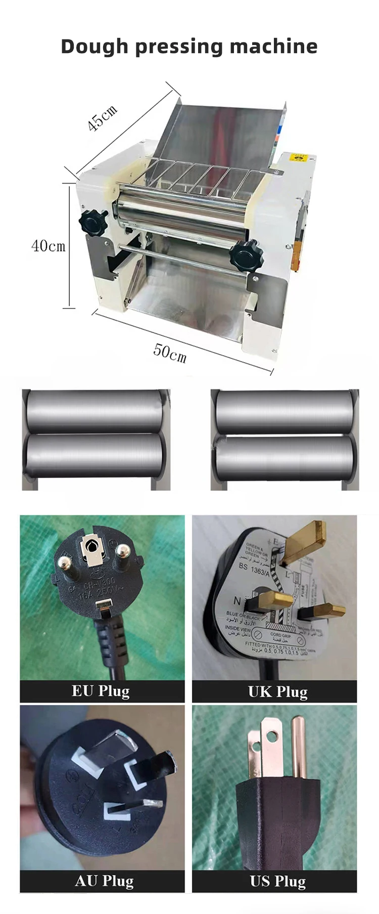 Automatic Croissant Dough Sheeter Rolling Making Machine Sheeter For ...