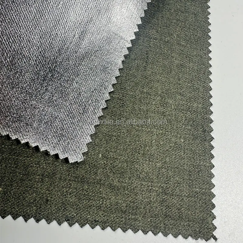 Aluminized Para Aramid And Preox Pan Fabric 100% Para-aramid Aluminized ...