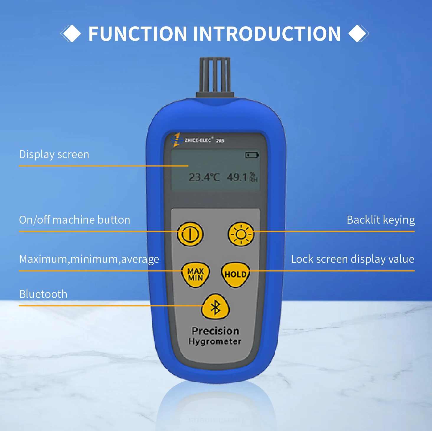 Factory Custom Temperature and Humidity Measurement High Precision ...