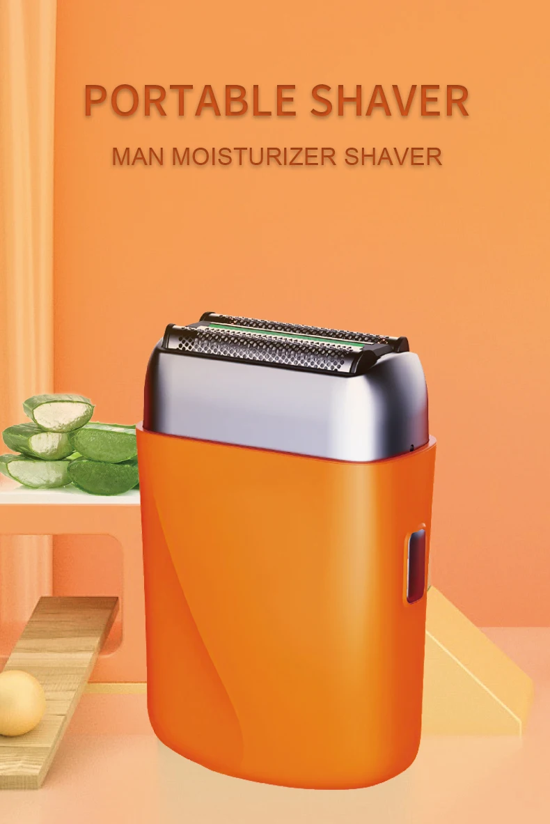 Mini Reciprocating Blades Electric Man Shaver Pocket Men Beard Trimmer ...