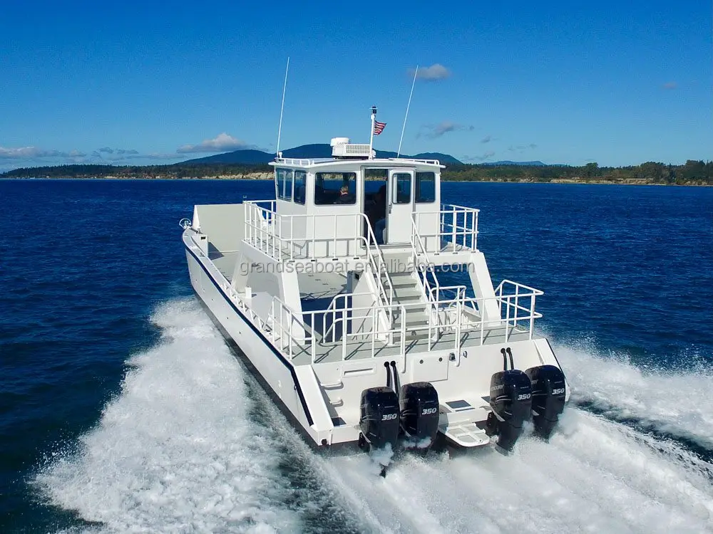 Grandsea 20m Aluminum Barge Ferry Boat - 1 Year Warranty
