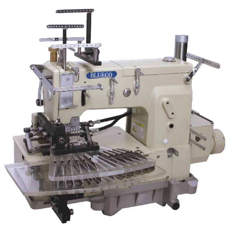 1412ptv Flat Bed 12 Needle Multi-needle Sewing Machine With Pin Tuck ...