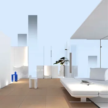 Sanhai Minimalist Interior Design 3d Rendering Cad Construction Drawing ...