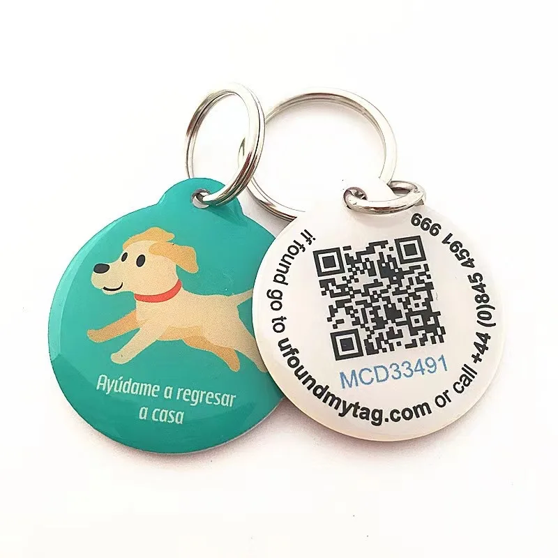 Custom Qr Code And Url Programmable Epoxy Nfc Pet Id Collar Qr Code Pet ... Custom Qr Code And Url Programmable Epoxy Nfc Pet Id Collar Qr Code Pet ...