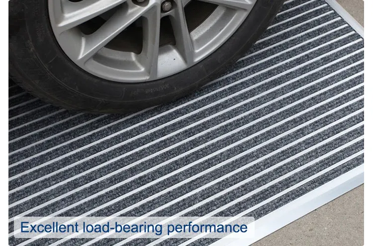 20mm Slope Edge Weaving Aluminum Alloy Mats Reversible Eco-Friendly ...