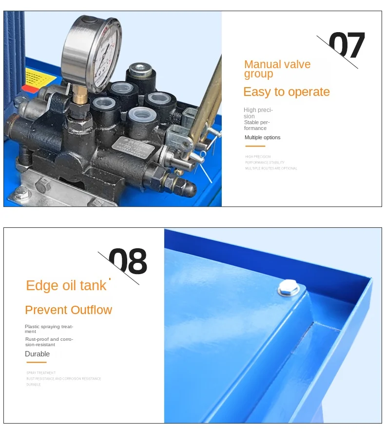 Hydraulic Pump Station 380v 20 Ton Cylinder Manual Valve Press Baler ...