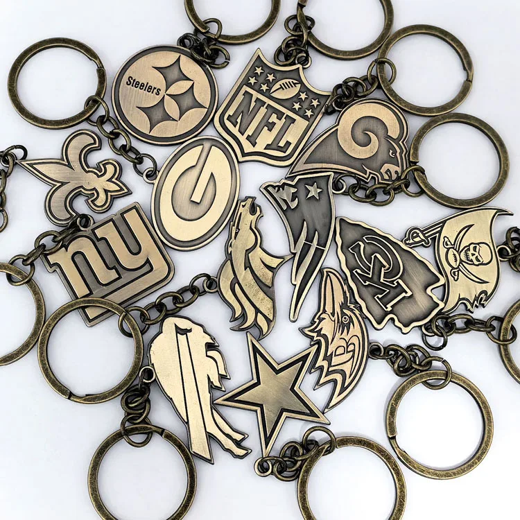 Football Club Metal Keychain - America National Soccer