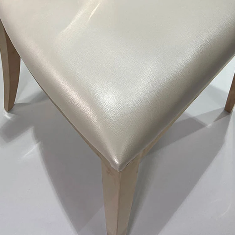 Changeable O Round Back Design Stackable Restaurant Pu Leather Chairs ...
