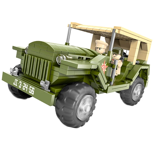 Cogo Truck Building Blocks Battle Figures Construction Kids Educational ...