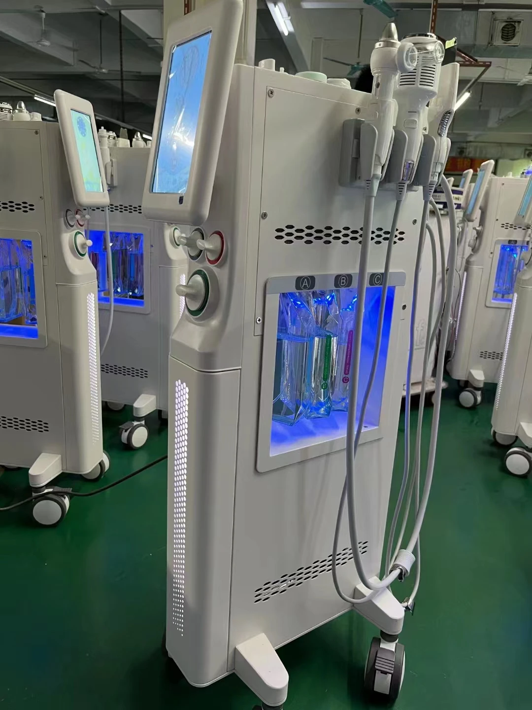 HY08X-P Aqua Peeling Hydra Dermabrasion Hydra Oxygen Facial Machine for ...