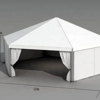 10x10m Outdoor Tent Special Shapes Hexagonal Octagonal Garden Gazebo ...