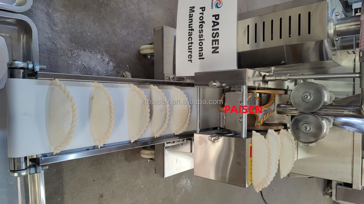 Grain Product Making Machine - Efficient Curry Puff Samosa Creator