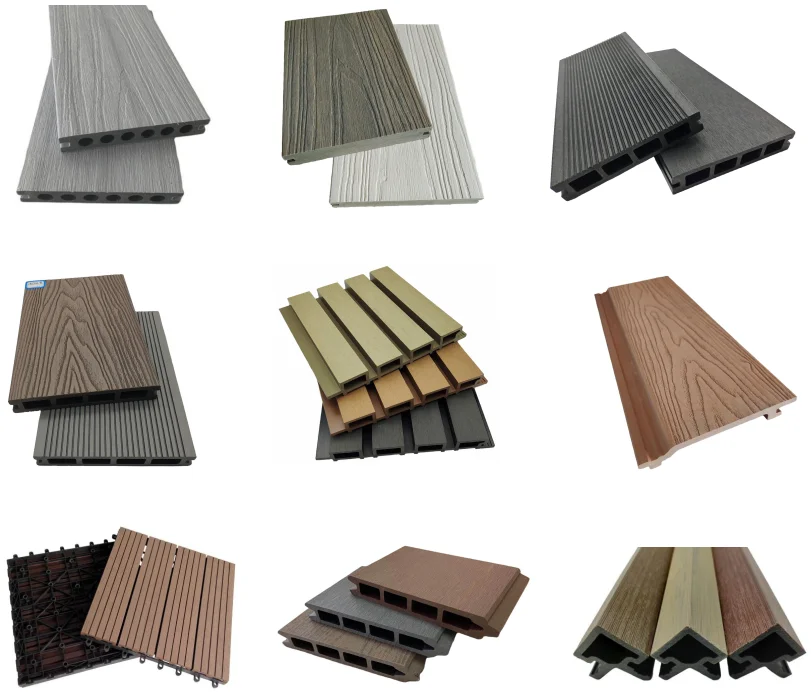 Competitive WPC Beam Garden Outdoor WPC Post Decoration Post WPC ...