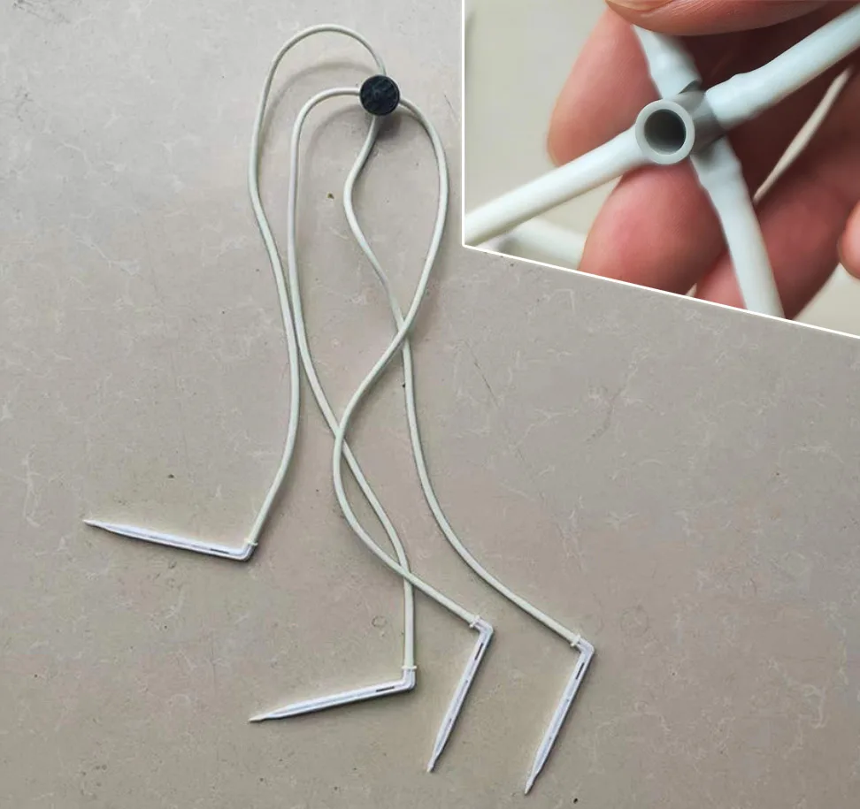 Plastic Spike Sprinkler Drip Irrigation System with Drip Arrow Easy-to ...